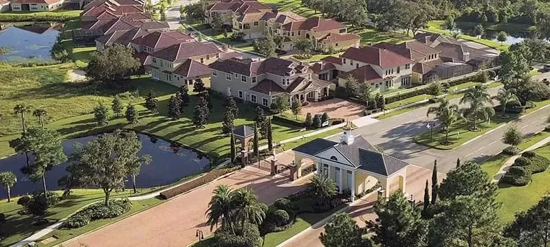 Large Gated Community Large Residential Homes In Southwest Florida